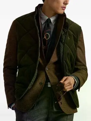 Polo Ralph Lauren Quilted Corduroy Vest - Green
