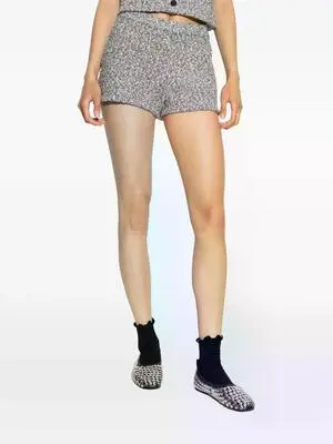 Tory Burch Bouclé Mini Shorts