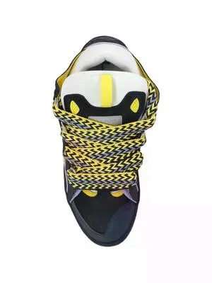 LANVIN Curb Panelled Sneakers