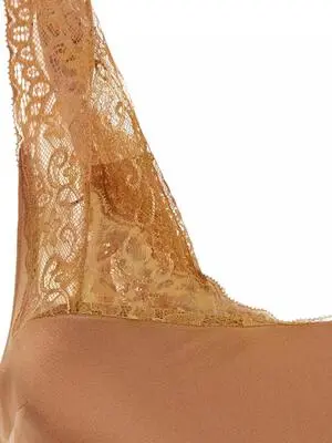 FORTE_FORTE Maxi Lace-trim Dress