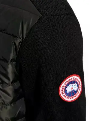 Canada Goose Hybridge Quilted Front Sweater