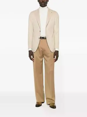 Tagliatore Single-breasted Notched-lapels Jacket - Neutrals
