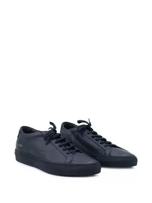 COMMON PROJECTS Achilles Leather Sneakers - Blue