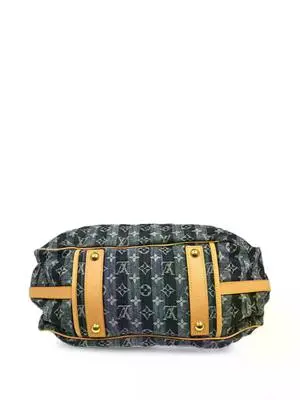 LOUIS VUITTON 2006 Gm Cabas Raye Two-way Handbag