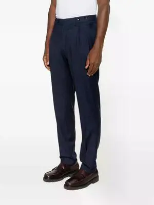 BERWICH Pleated Wool Trousers