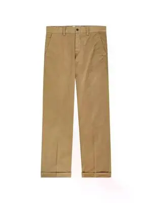 Gant Button-fastening Turn-up Trousers