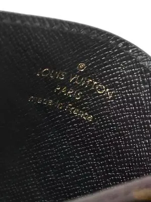 LOUIS VUITTON 2021 Monogram Reverse Card Holder