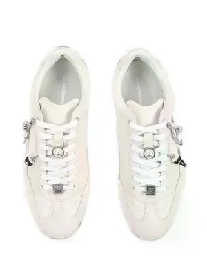 Karl Lagerfeld Charm-embellished Panelled Sneakers
