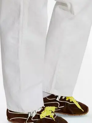 NAKED WOLFE Adored Suede Lace-up Sneakers