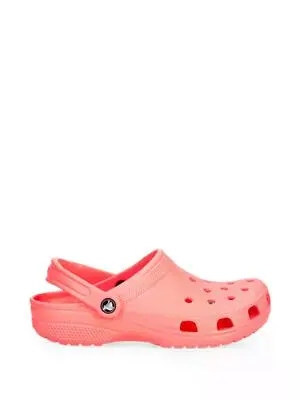 CROCS Perforated Slingback Clogs - Pink