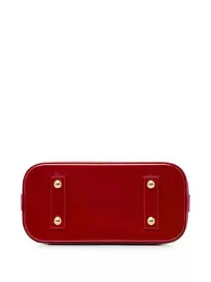 LOUIS VUITTON 2015 Monogram Vernis Alma Bb Satchel