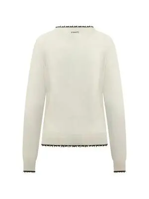 Pinko Frayed-edge Sweater