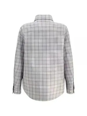 Off-White Check Flannel Padded Overshirt