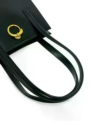 Cartier Leather Panthere Tote Bag - Black