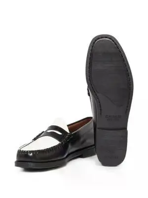 G.H.BASS Larson Flag Leather Loafers