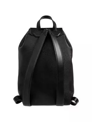 LANVIN Catch Buckle-fastening Pebbled Leather Backpack