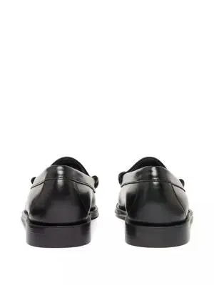 G.H.BASS Weejuns Velvet-panel Loafers