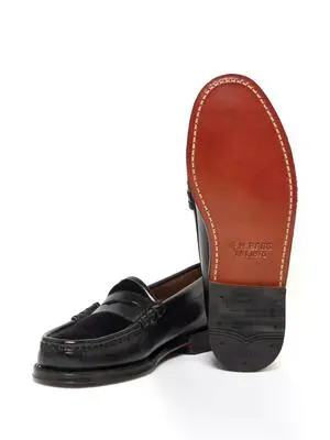 G.H.BASS Weejuns Velvet-panel Loafers