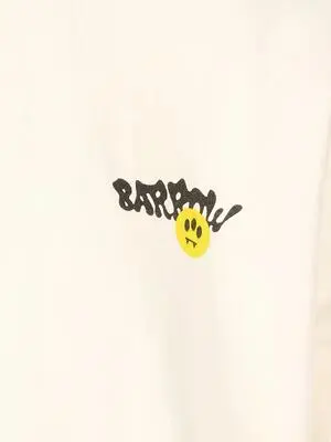 BARROW Graphic-print Cotton Hoodie