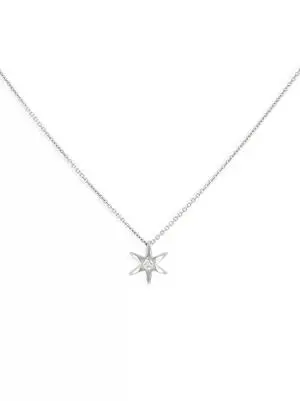 Chopard Star-pendant Diamond Necklace - Silver