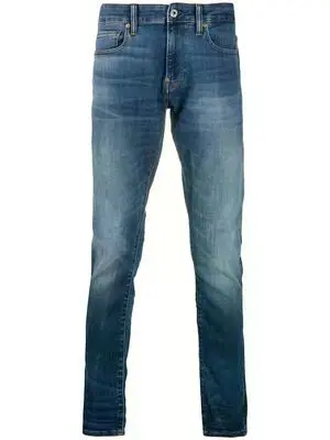 G-star Raw Revend Low Rise Skinny Jeans - Blue