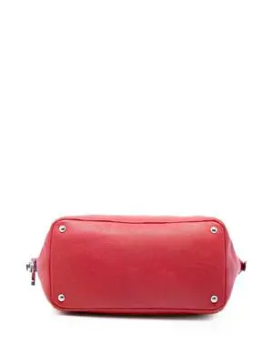 Prada Vitello Daino Double Handle Satchel