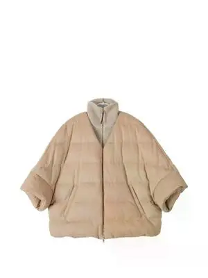 Herno Quilted High-neck Jacket - Neutrals