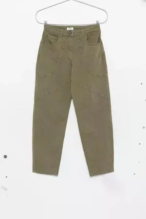 Liu Jo Seam Detail Trousers - Green