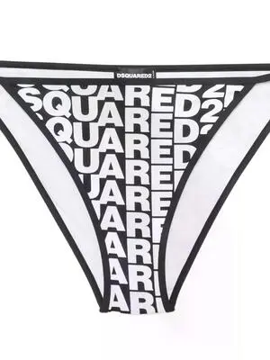Dsquared2 Logo-print Side-tie Briefs