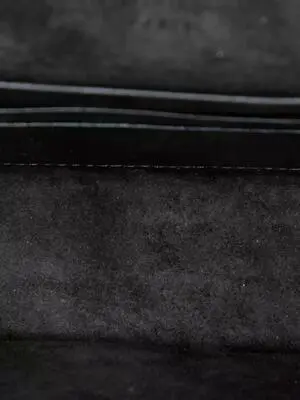 Dior 2017 Studded Patent Diorama Top Handle Wallet On Chain Satchel
