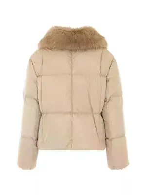 Herno Faux-fur Trim Padded Jacket
