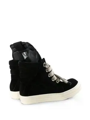 Rick Owens Jumbolace Geobasket High-top Sneakers
