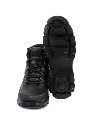 Karl Lagerfeld Lace-up Panelled Boots