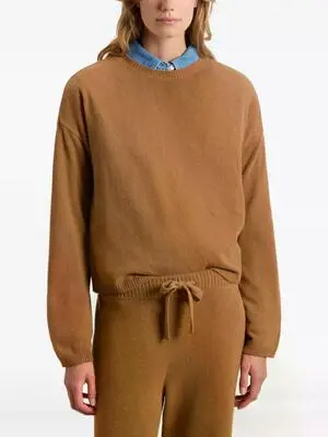 Woolrich Crew-neck Drop-shoulder Sweater