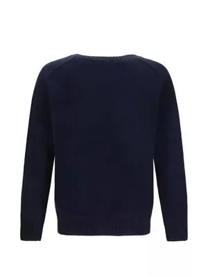 BROOKSFIELD Logo-plaque Crew-neck Sweater