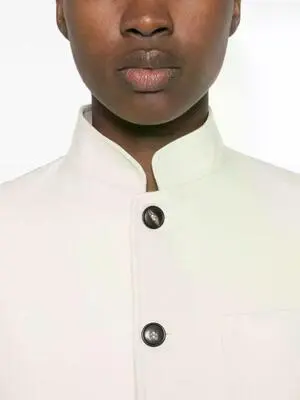 CIRCOLO 1901 Mandarin-collar Patch-pocket Jacket