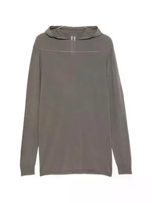 Rick Owens Oversized Fine-knit Hoodie