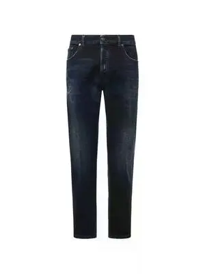 DONDUP Faded Distressed Jeans - Blue