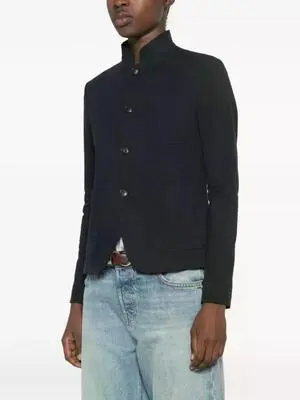 CIRCOLO 1901 Mandarin-collar Patch-pocket Jacket
