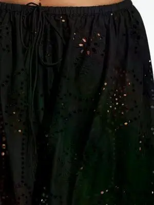 Matteau Broderie Anglaise Midi Skirt