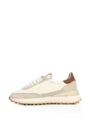 D.a.t.e. Panelled Suede-trim Sneakers