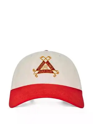 MALBON Trinity Embroidered Baseball Cap - Neutrals