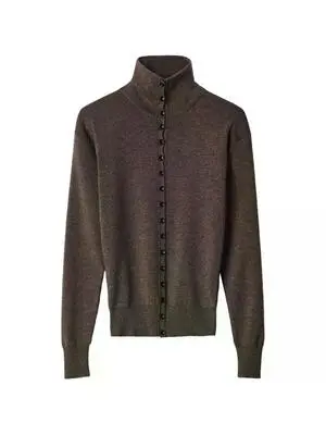 LEMAIRE Buttoned Top In Fine Wool