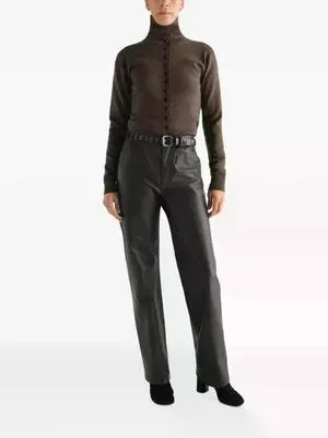 LEMAIRE Buttoned Top In Fine Wool