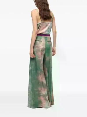 Pinko Gradient Satin Trousers