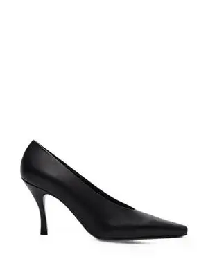 Loulou De Saison Aubrey Pointed-toe Pumps - Black