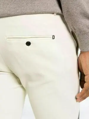 DONDUP Logo-plaque Slim-fit Trousers