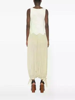 Chloé Crochet Scalloped Top