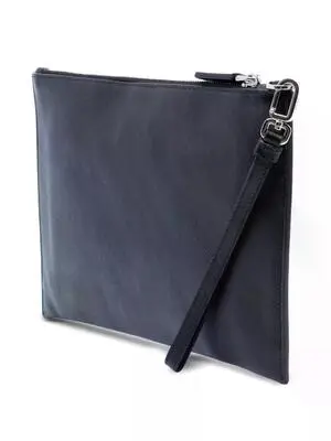 Prada Saffiano Leather Wristlet Clutch