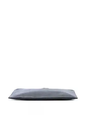 Prada Saffiano Leather Wristlet Clutch